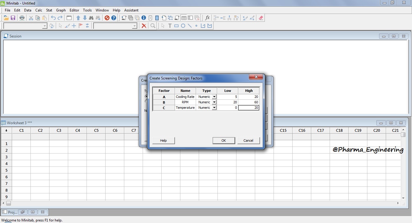 [How To] Perform Design Of Experiments (DOE) using Minitab - Pharma ...