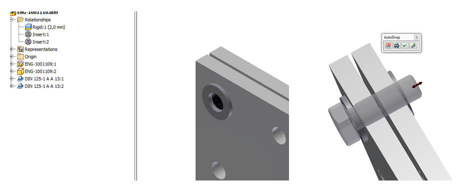 HaCons Cad Site: Autodesk Inventor square flanges