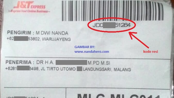 cara tracking no resi j&t - LorenataroHunt