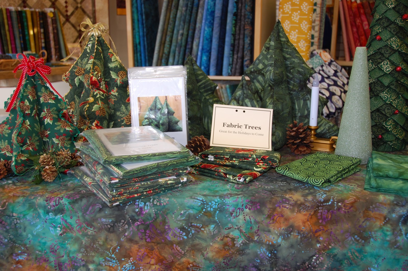 Pine Needle Quilt Shop: Holiday Gift Ideas at our Candlelight Extravaganza