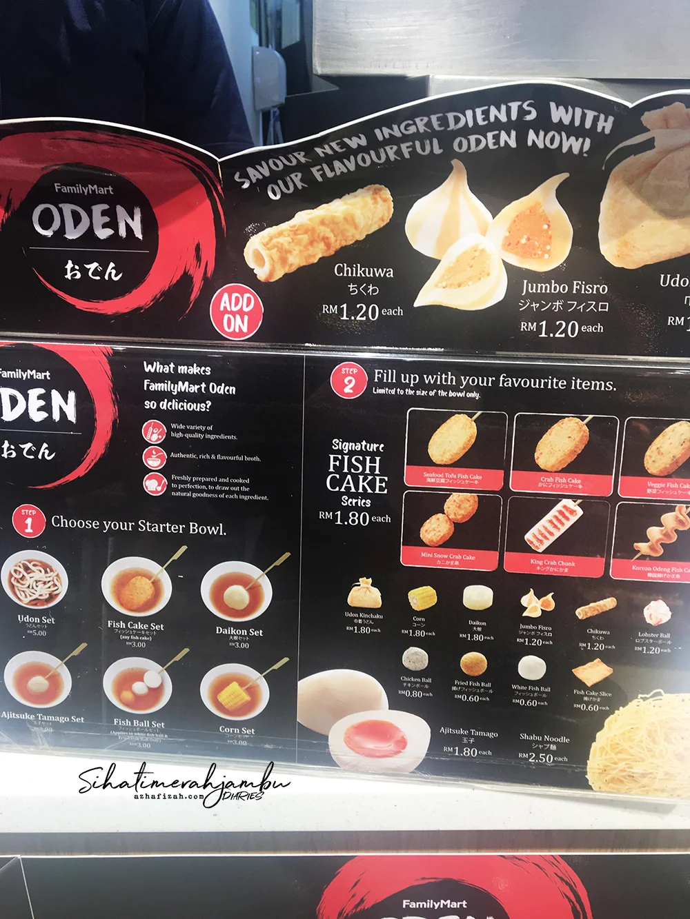 Oden Spicy vs Oden Tomyam | Blog Sihatimerahjambu