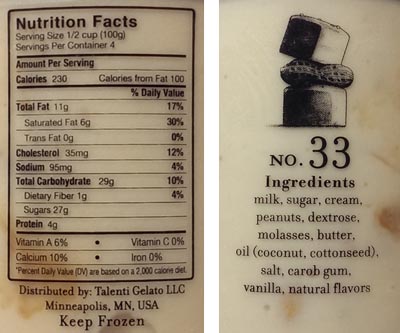 On Second Scoop: Ice Cream Reviews: Talenti Salted Peanut Caramel ...