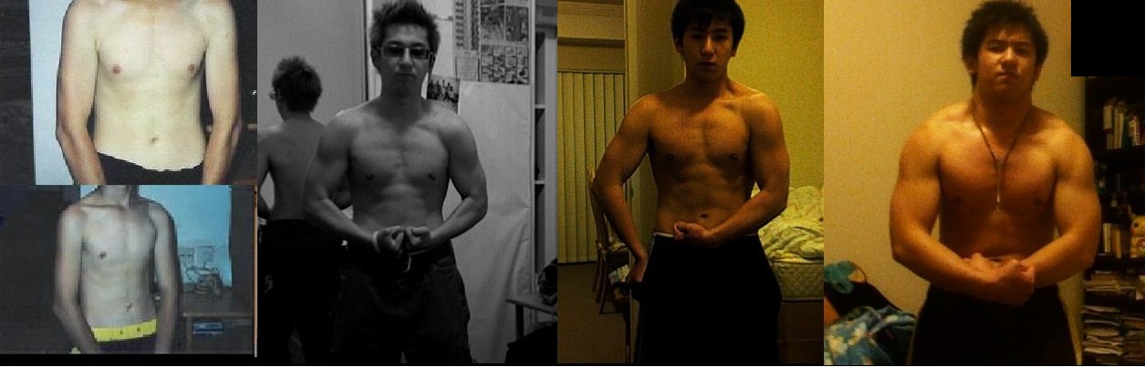 Superman Training: Before and After 1 year and 9 months of powerlifting ...