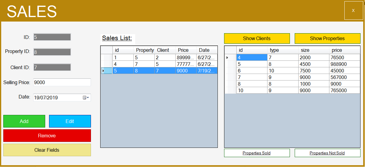 VB.Net - Real Estate Management System Source Code - C#, JAVA,PHP ...