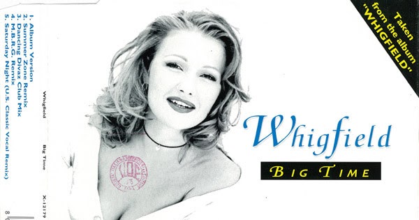 90's Maxi Singles: Whigfield - Big Time (Maxi-CD) 1995