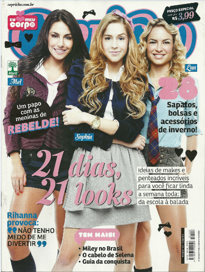 Blog do XANDRO: Revista CAPRICHO n°1124 - nas bancas!