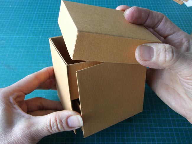 From My Craft Room: 2-Tier Box Tutorial