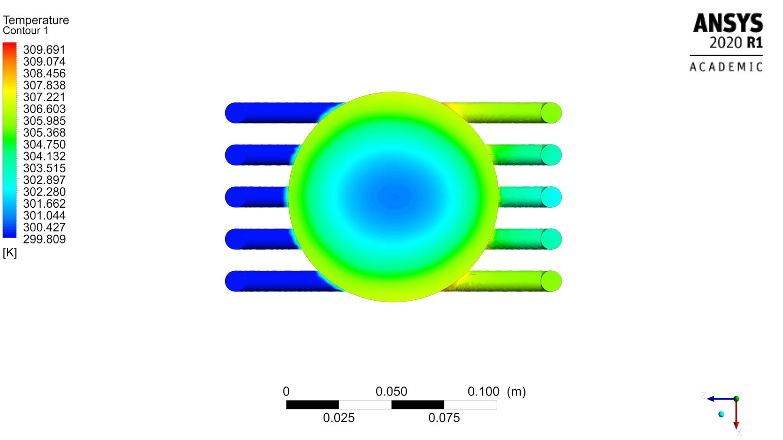 ANSYS Fluent Tutorial | CFD Analysis in a Concrete Cylinder with ...