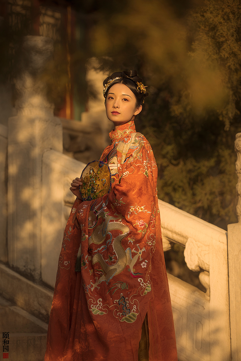 Ming Dynasty Lady, Summer Palace Beijing 明朝女. 颐和园