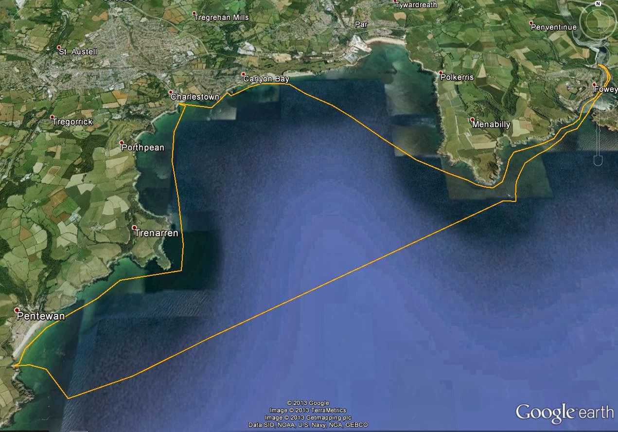 Kayak Cornwall: Sea kayak trips exploring the coast of Cornwall: Fowey ...