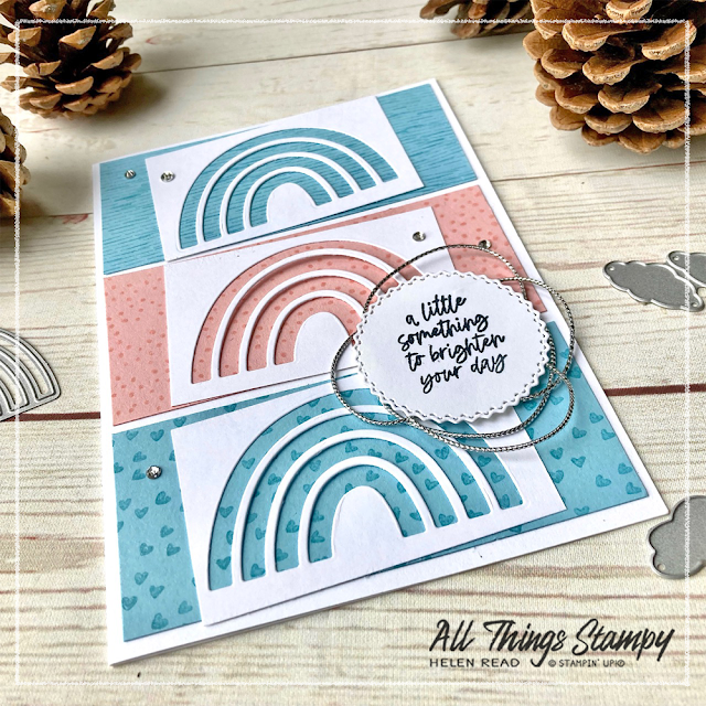 All Things Stampy: Sneak peek: Five cards with the Rainbow of Happiness ...