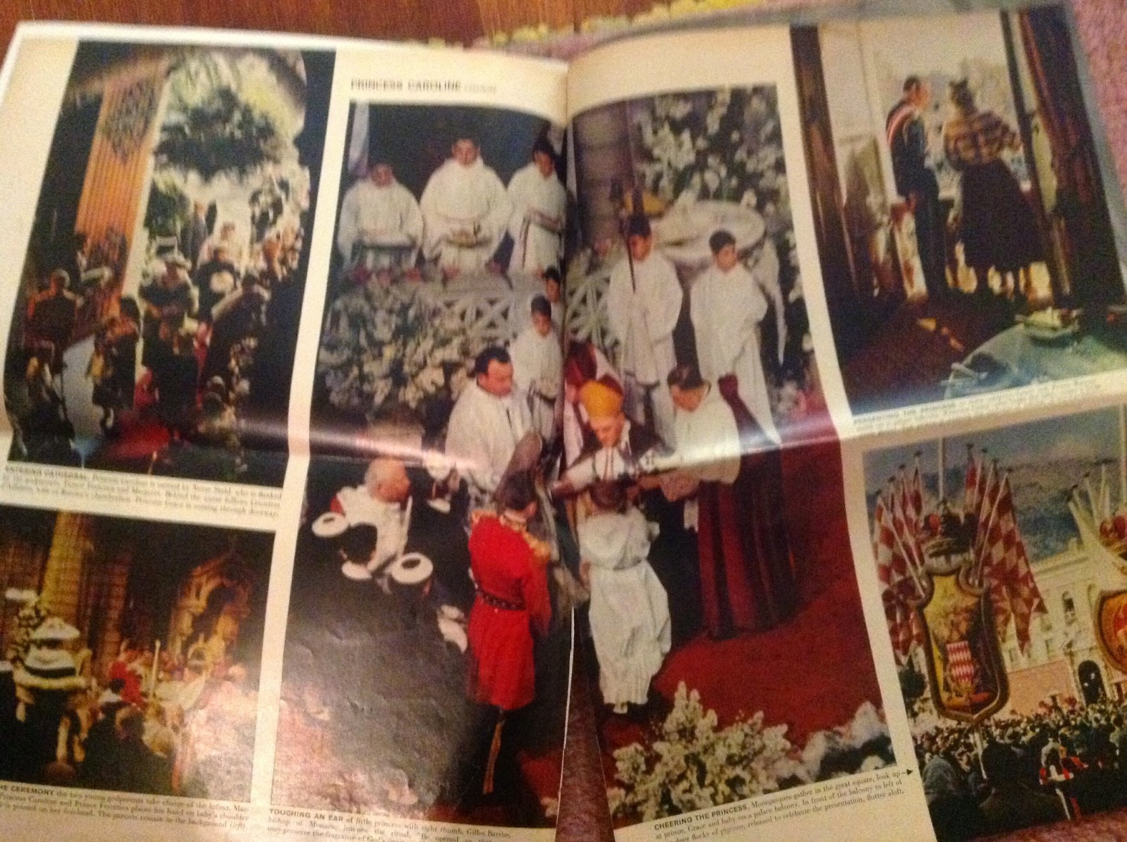 Royal Musings: Life Magazine covers - Princess Caroline's christening