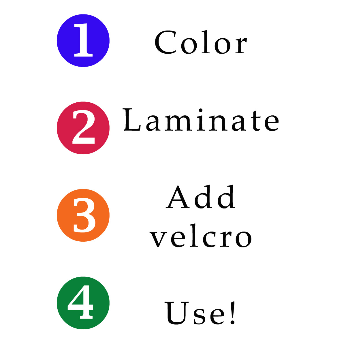 "Made By Michelle" Store: {NEW!!} Routine TRAINing Chart DIY Kit