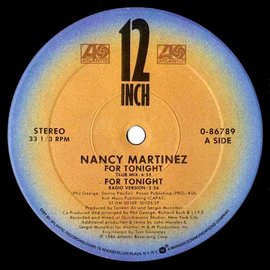 .: Nancy Martinez - For Tonight
