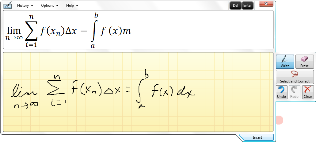 Grecian Geek Genius : Εσύ ήξερες το Math Input Panel;