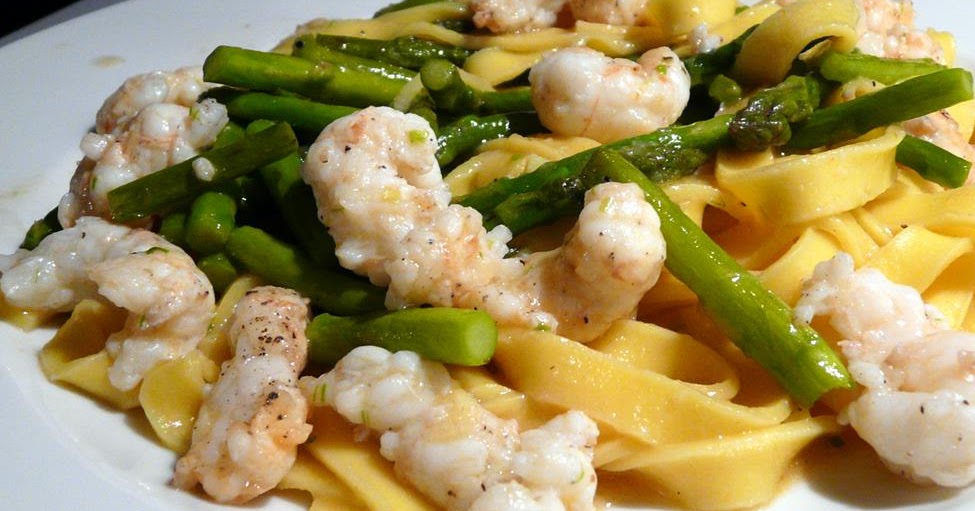 Kulinarische Welten zu Fisch- und Meeresfrucht: Kaisergranat-Pasta mit ...