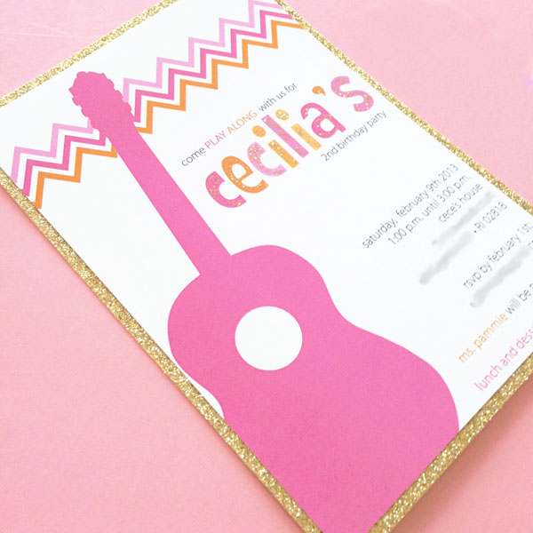 Pen + Paper Flowers: SHARE | Girly Music Birthday Party