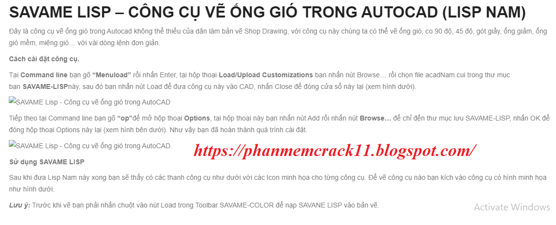 PhẦn MỀm Cr Ck Lisp Cad Hay