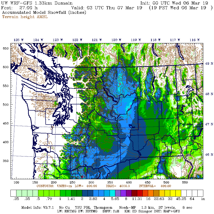 Cliff Mass Weather Blog: Potential for Light Snow at Lower Elevations