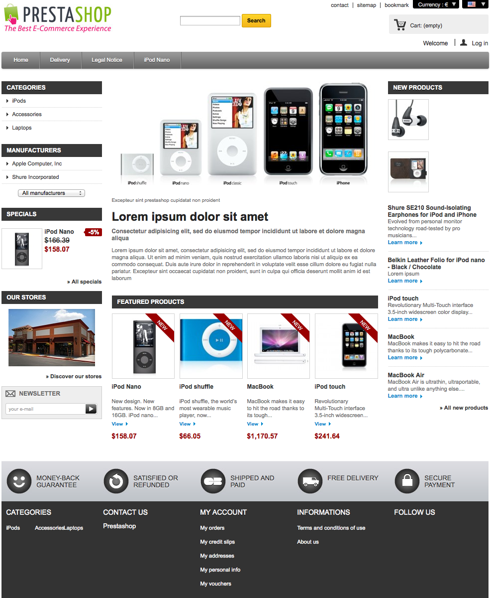 Bitnami Blog: PrestaShop now available in BitNami