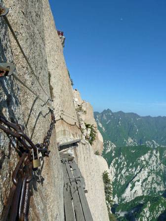 Huashan Cliffside, The Most Dangerous Hiking Trail | One Most