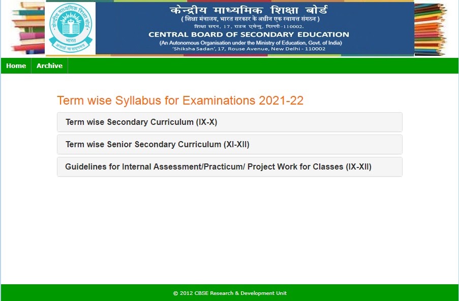 NEW SYLLABUS 2021-22