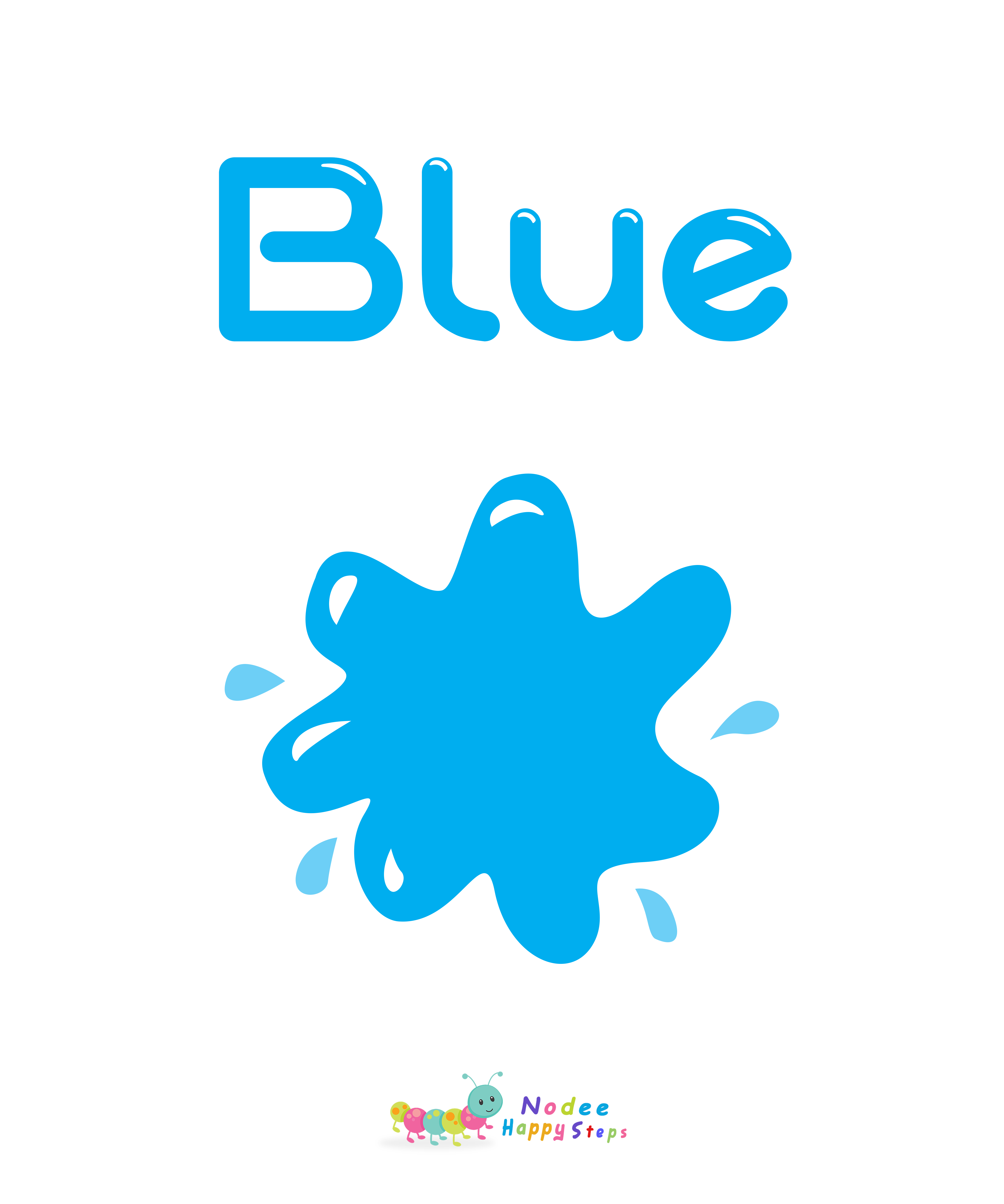 Blue Color - Colors Flashcards for kids