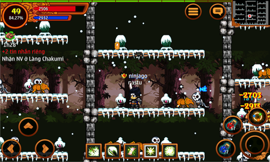 Hướng dẫn up level game ninja school nhanh lên