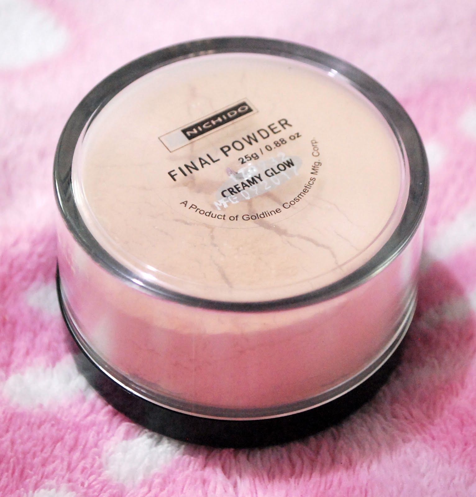 Peachy Pink Sisters: Nichido Final Powder in Creamy Glow (I'm a New Fan!)
