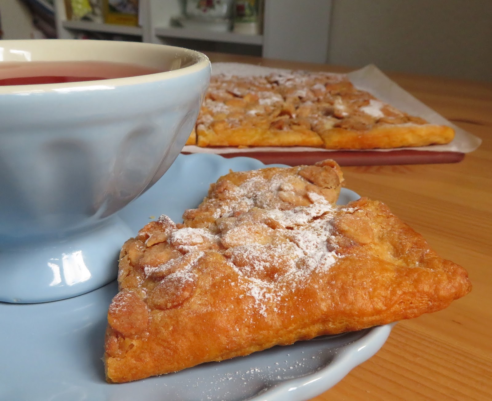 Sugar Crusted Almond Bars | The English Kitchen