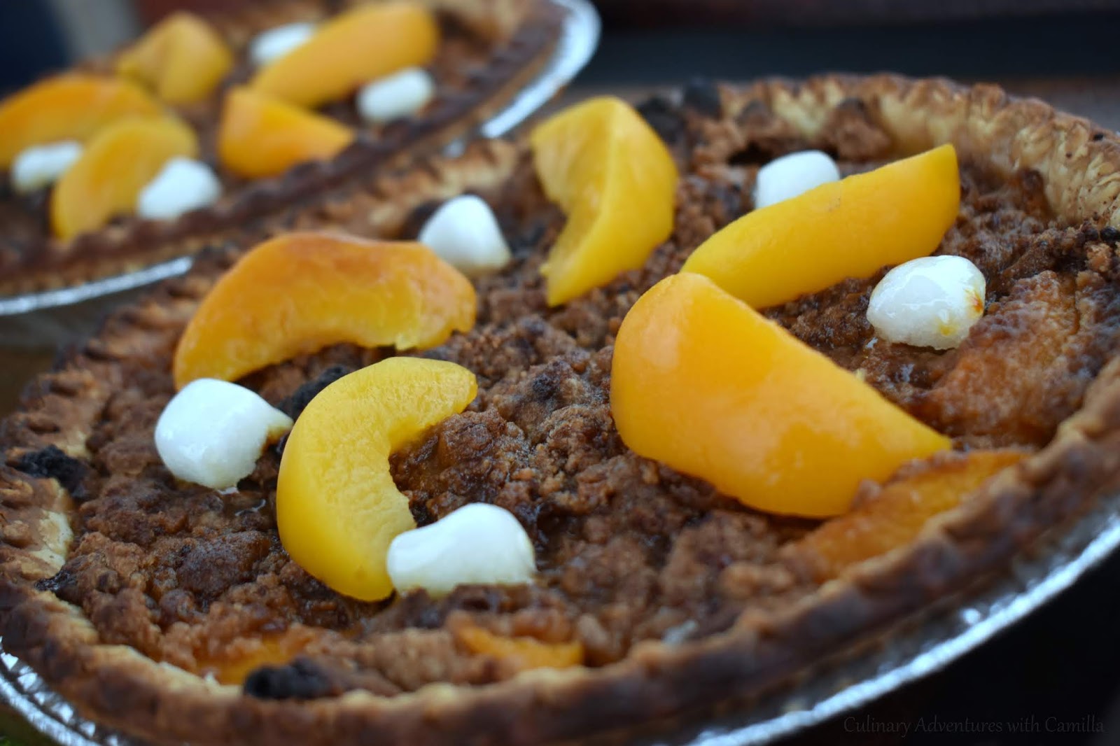 Flaming Peach Pie #6thAnnualPieathalon #EatPie