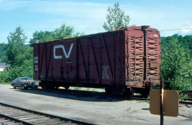 Central Vermont Railway: CV 41000-series Boxcars - Some notes for modelers