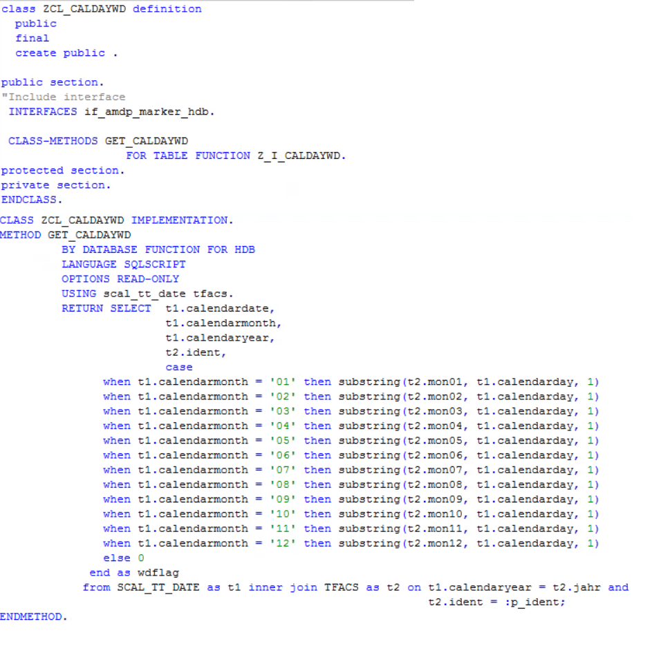 SAP ABAP Central: How to create calendar day ABAP CDS view with working ...