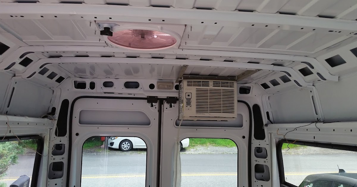 Ultimate Promaster Conversion: AC Unit Ventilation System