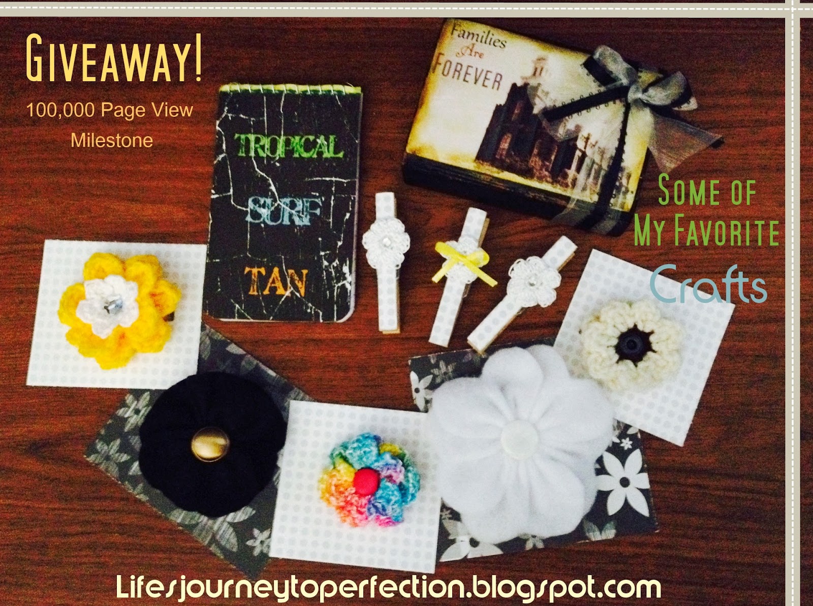 Life's Journey To Perfection: My Favorite Crafts Giveaway for Having ...