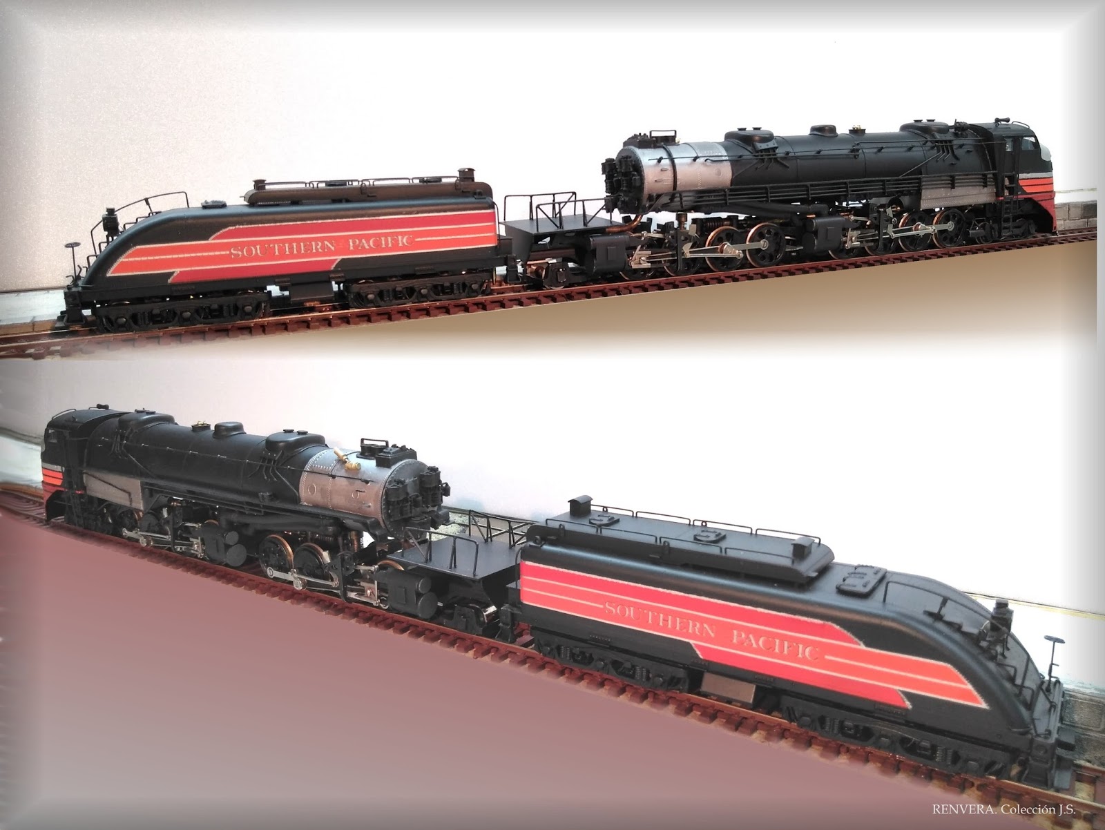 Taller RENVERA: Locomotora y tender 4-8-8-2 Special Cab-Forward