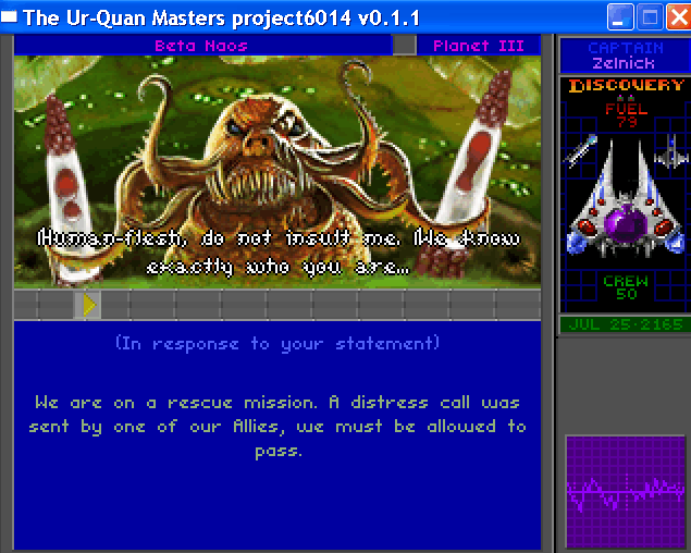 Hardcore Gaming 101 - Blog: Star Control fan sequel – Project 6014