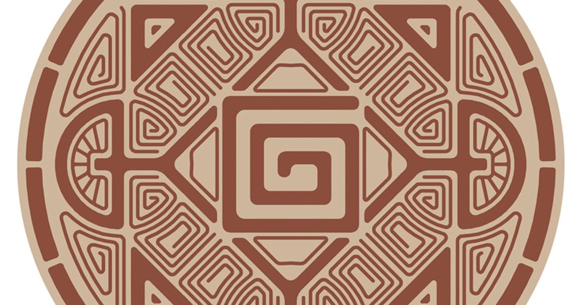 Arabesko: Símbolo del Indalo utilizado para diseño de mandala.