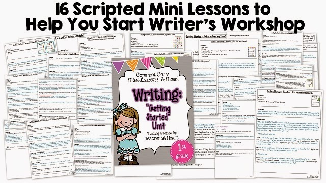 Teacher at Heart: How Do You Start Writer's Workshop?