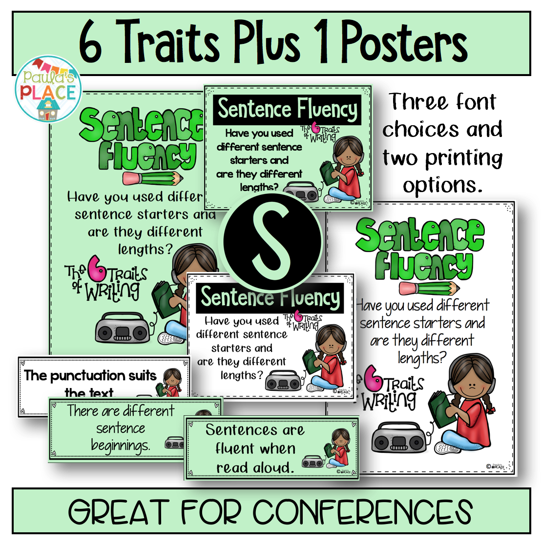 Paula's Place Teaching Resources: Six Traits Writing Goals