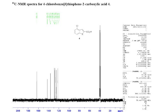 ORGANIC SPECTROSCOPY INTERNATIONAL: 4-Chlorobenzo[b]thiophene a key ...