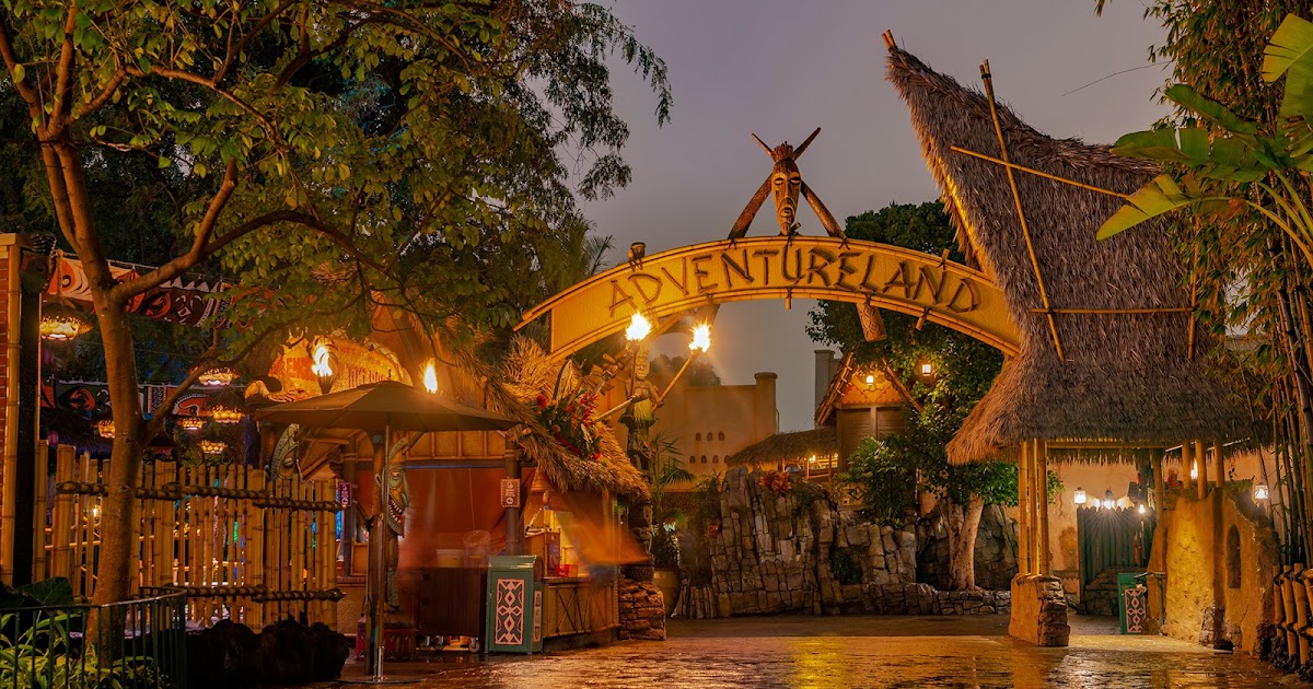 A Rainy Evening in Adventureland