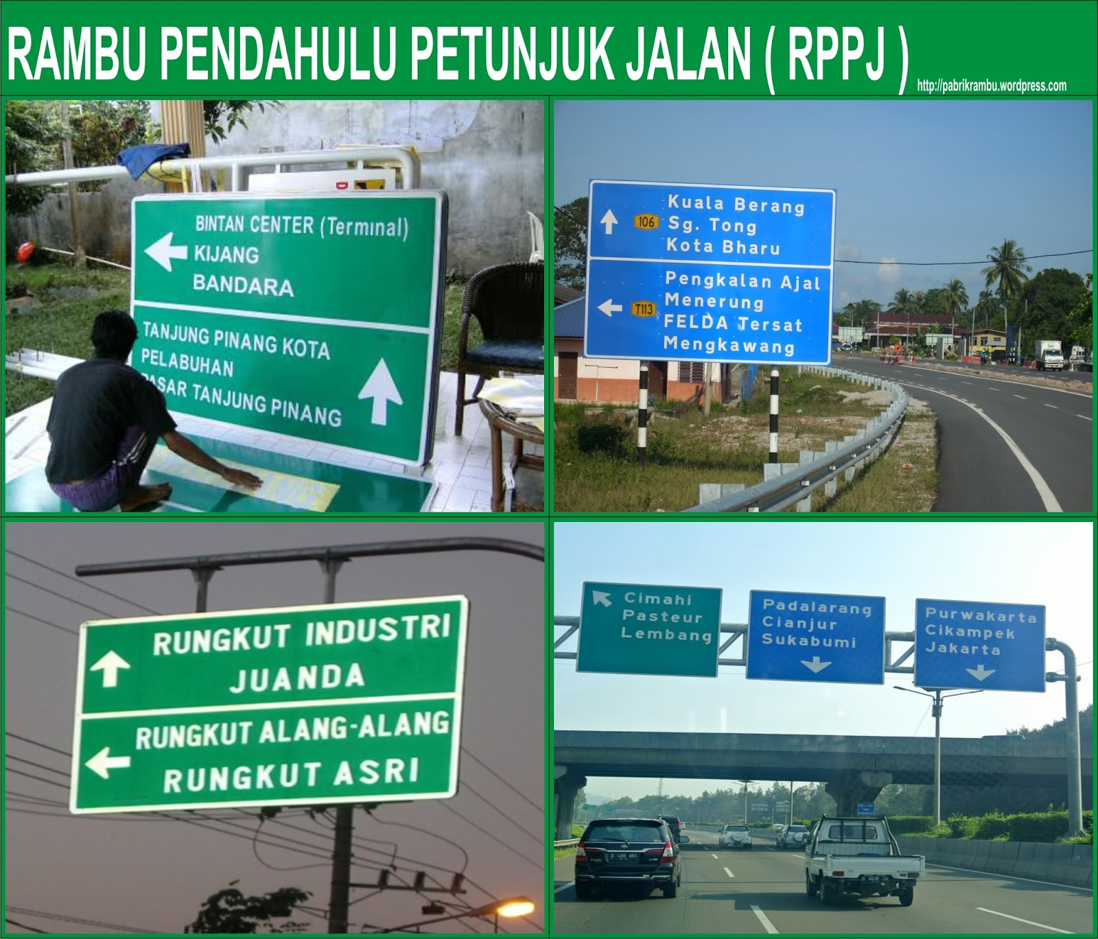 PABRIK RAMBU JUAL AKSESORIS LALU LINTAS: HARGA RAMBU TOL MURAH