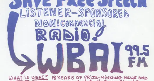 Media Confidential: NYC Radio: Local Programs Return To WBAI-FM