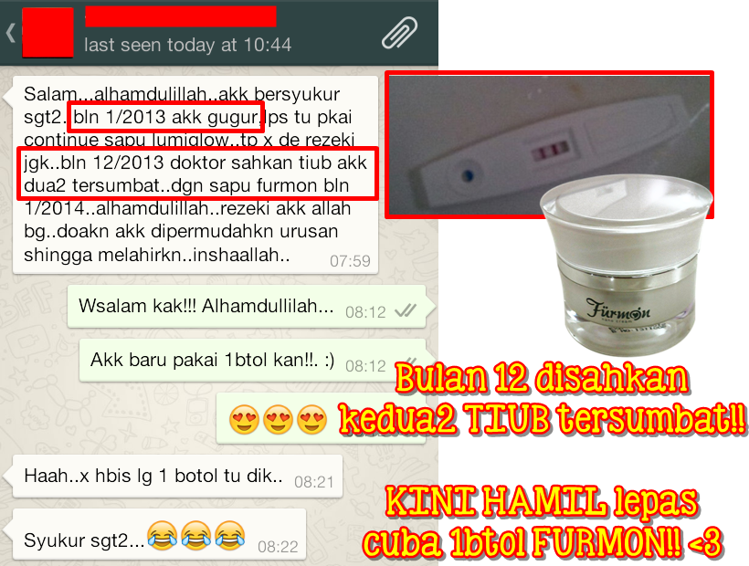 Kedai Produk Kesuburan Online Terlaris - Malaysia : TESTIMONI FURMON ...