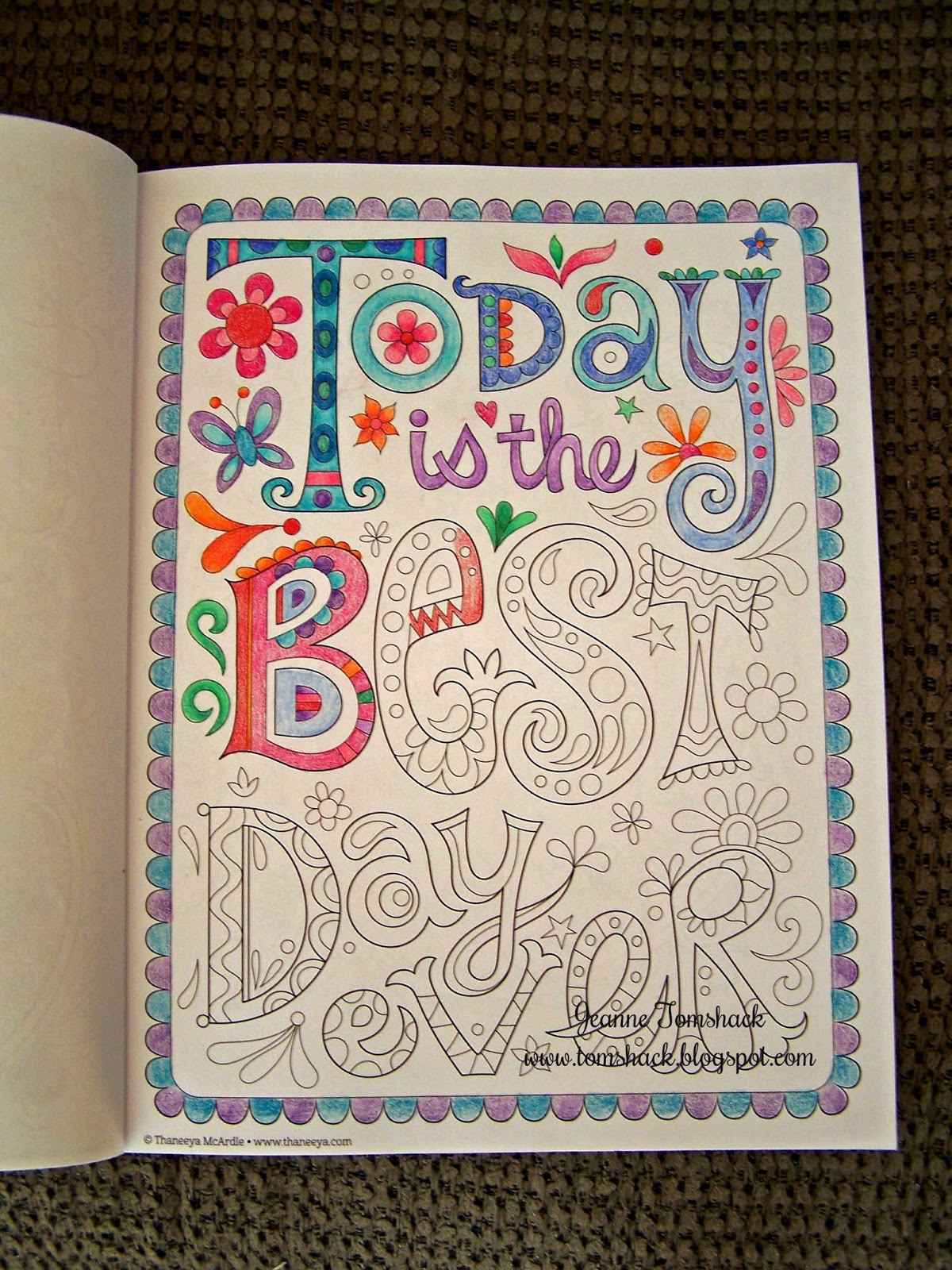 Creative Bliss: Vacation Pictures & Coloring Challenge