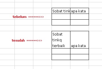 Fungsi Wrap Text Pada Microsoft Excel - Mari Belajar