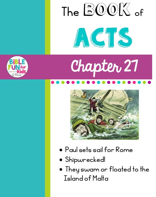 Acts by the Chapter Introduction and Links | Bible Fun For Kids