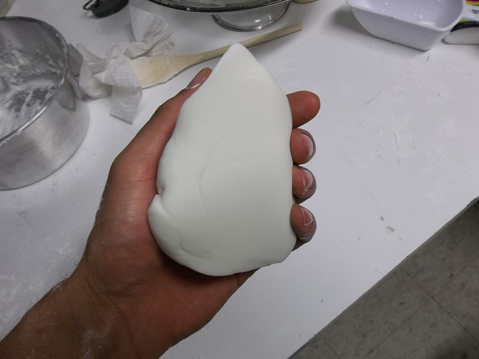 The Butterfly People : How to make cold porcelain - recipe and photos