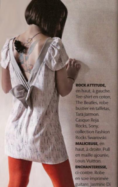 Alizee Tattoos ~ Dj Tattoos